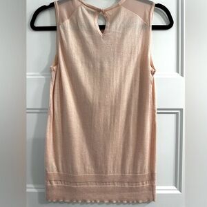 RW&CO. | Tops | Rwco Small Beautiful Pale Pink Sweater Tank Shell ...
